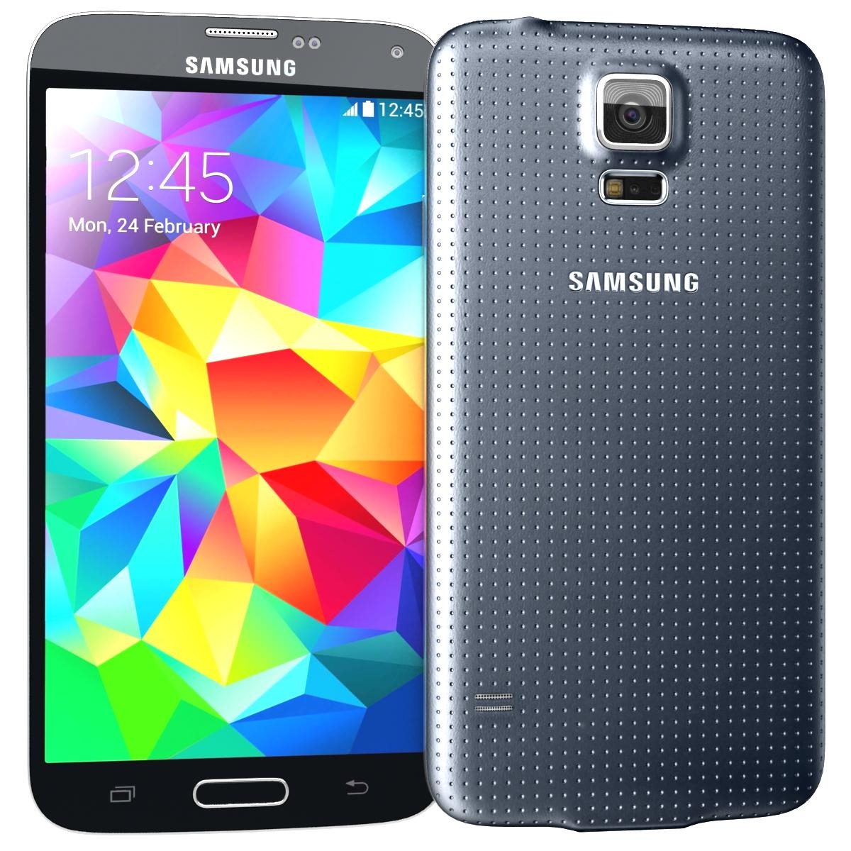 samsung galaxy s5 black 3d 3ds