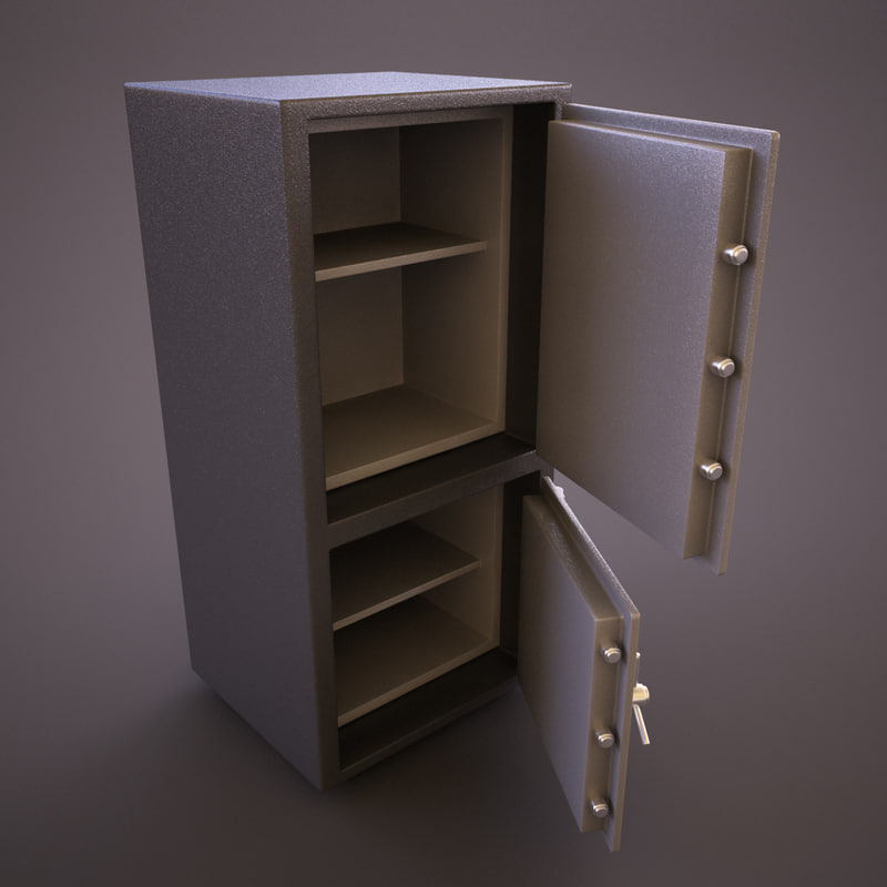 großer Safe 3D-Modell - TurboSquid 808940