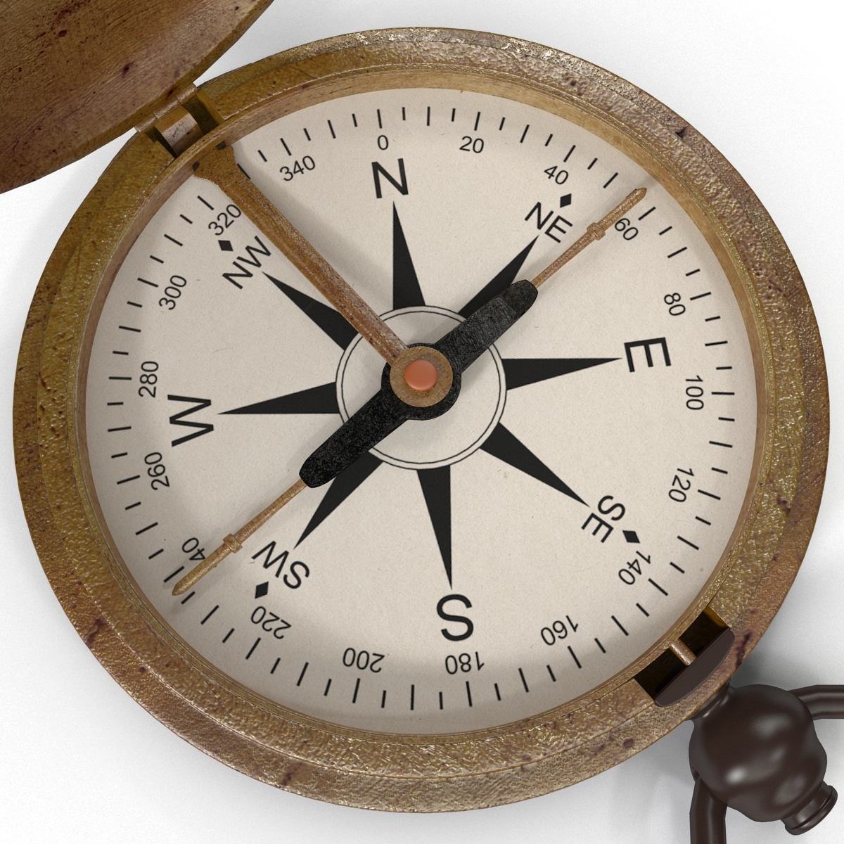 3d Old Compass 3d Old Compass