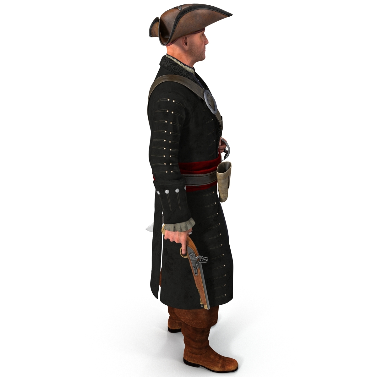 pirate pose 1 3d max