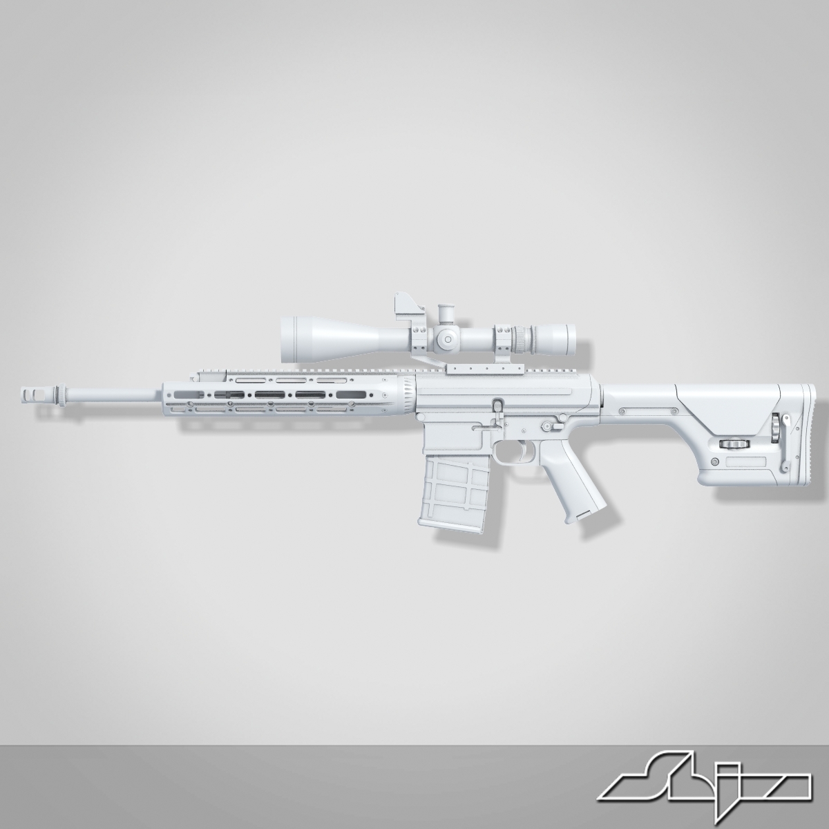 3d rsass remington semi automatic