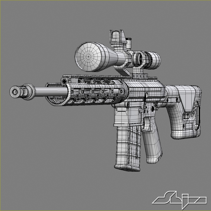 3d rsass remington semi automatic