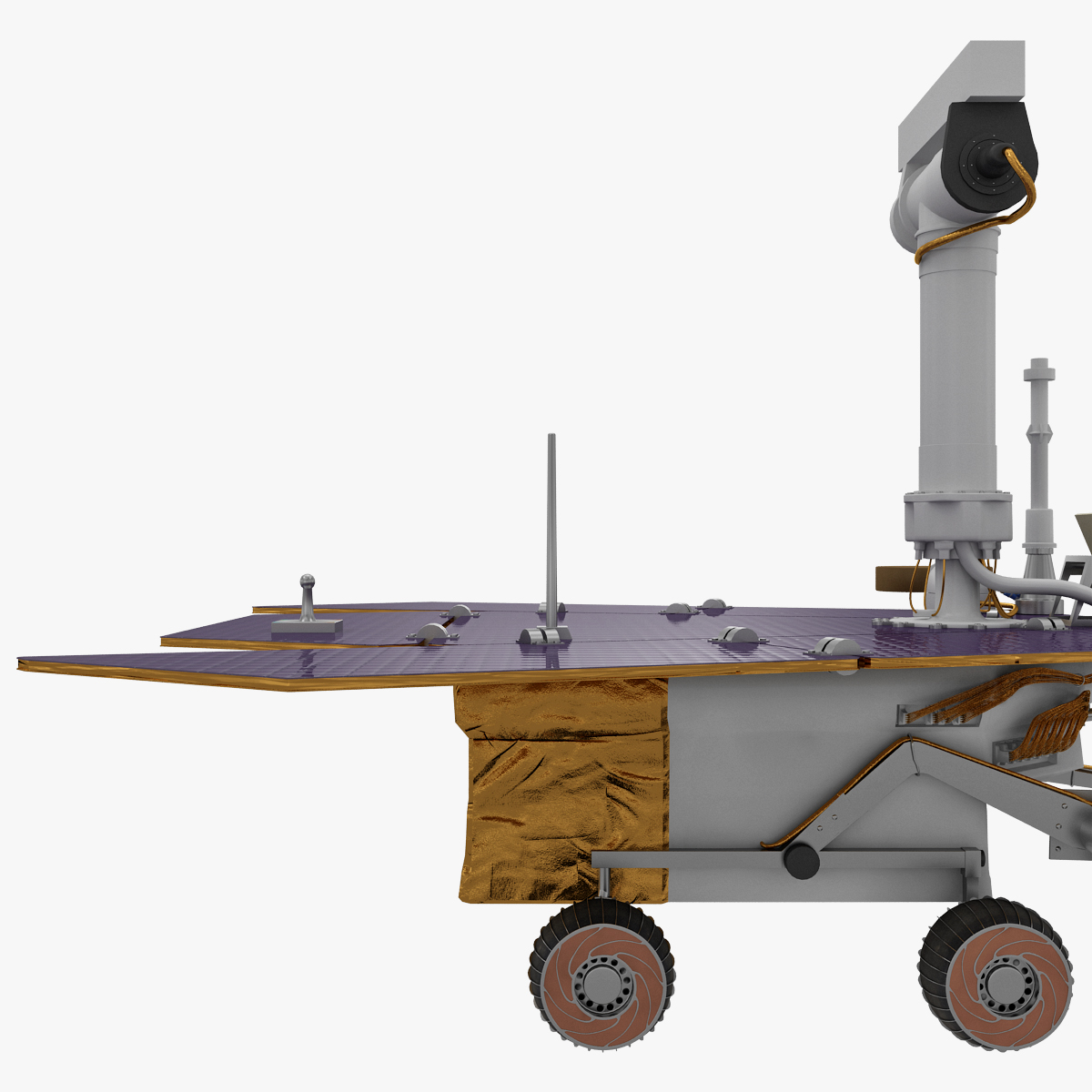 3d chinese lunar rover model