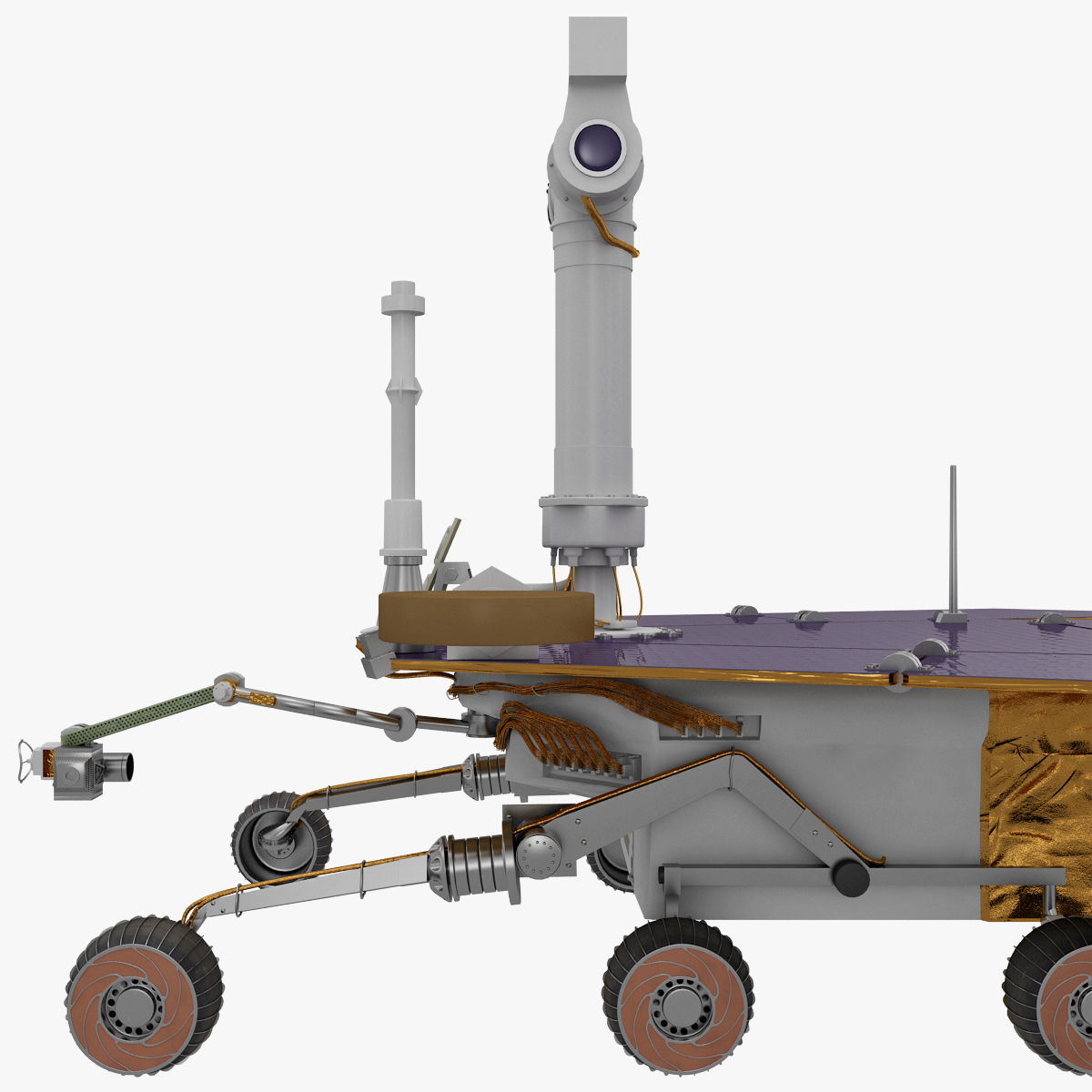 3d chinese lunar rover model