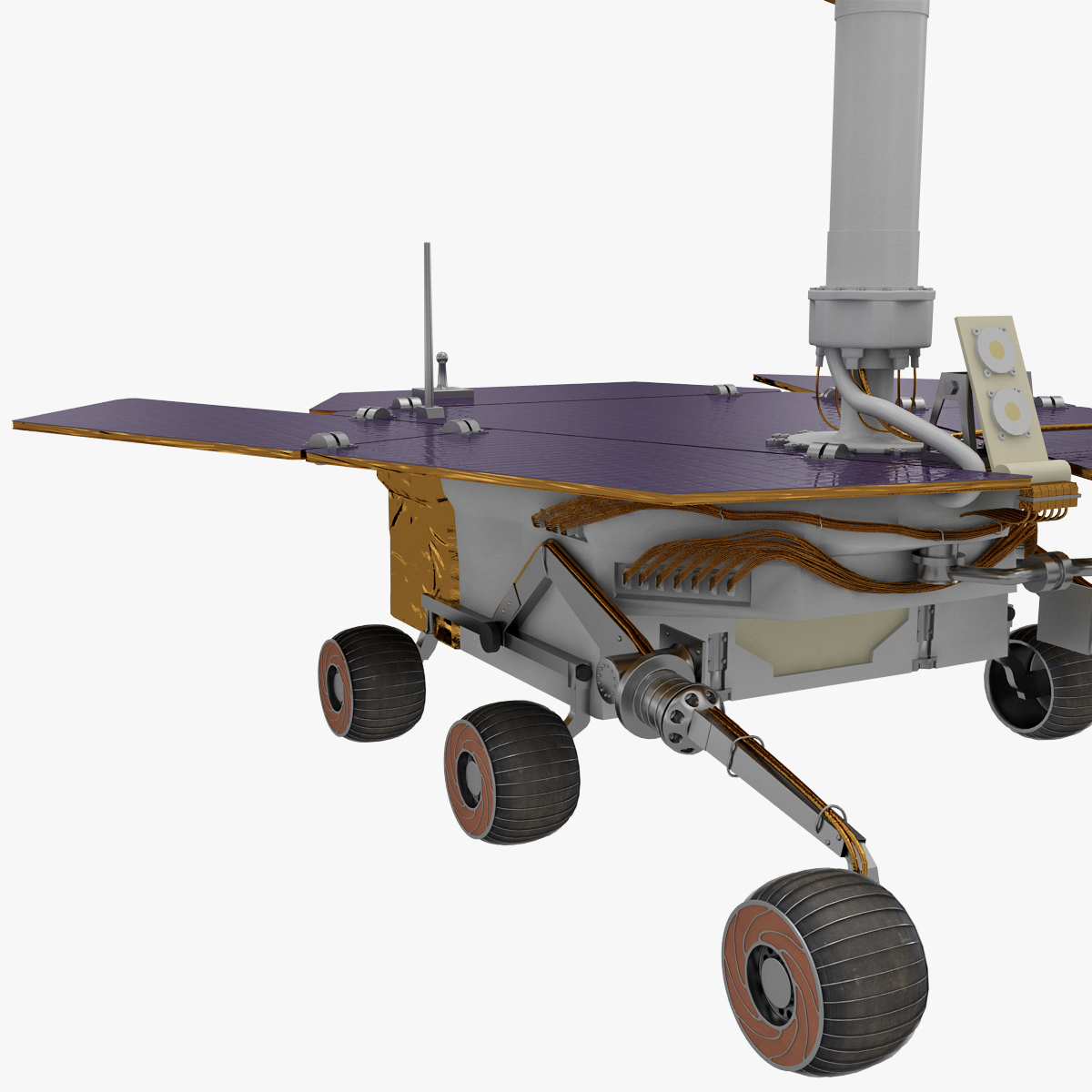 3d chinese lunar rover model