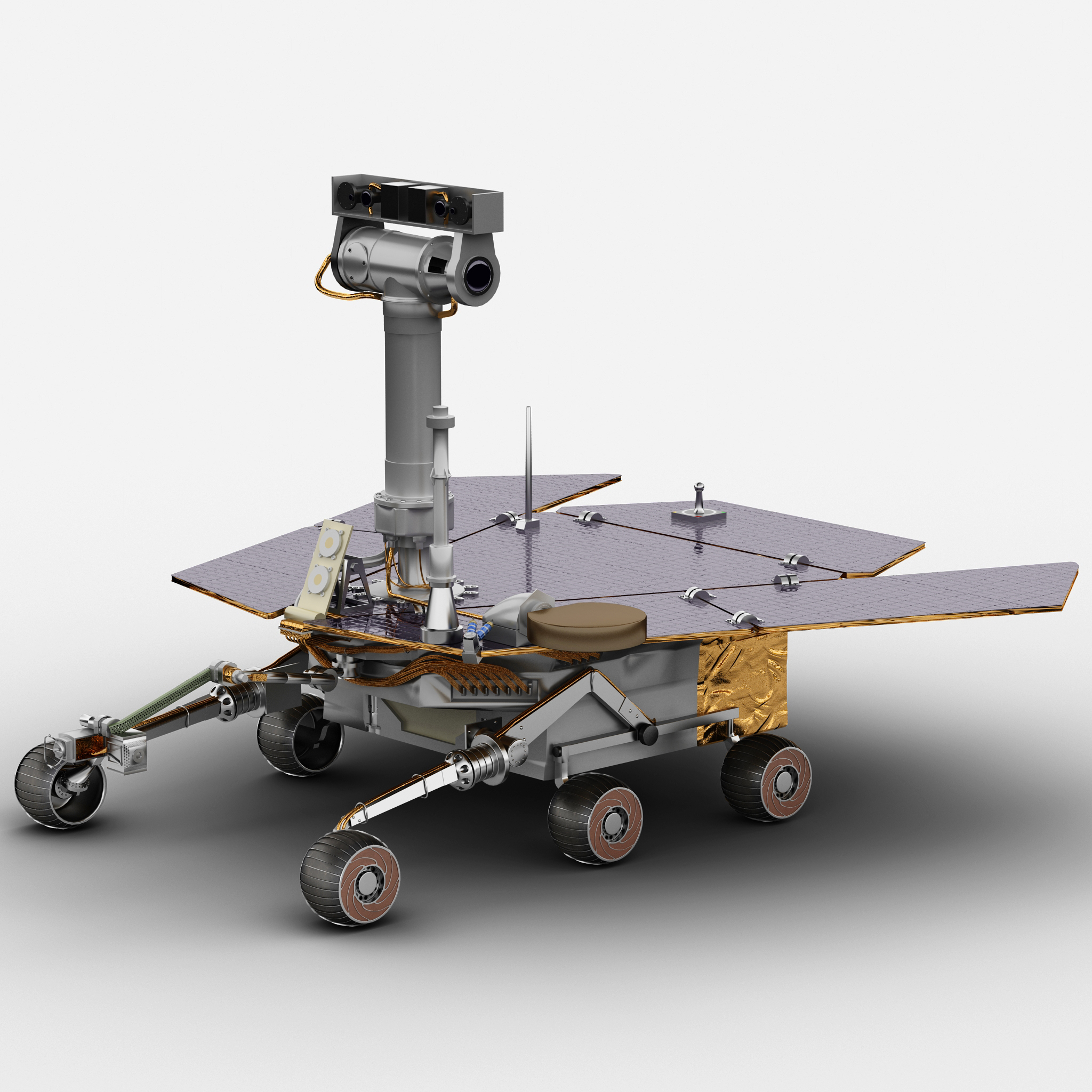 3d chinese lunar rover model