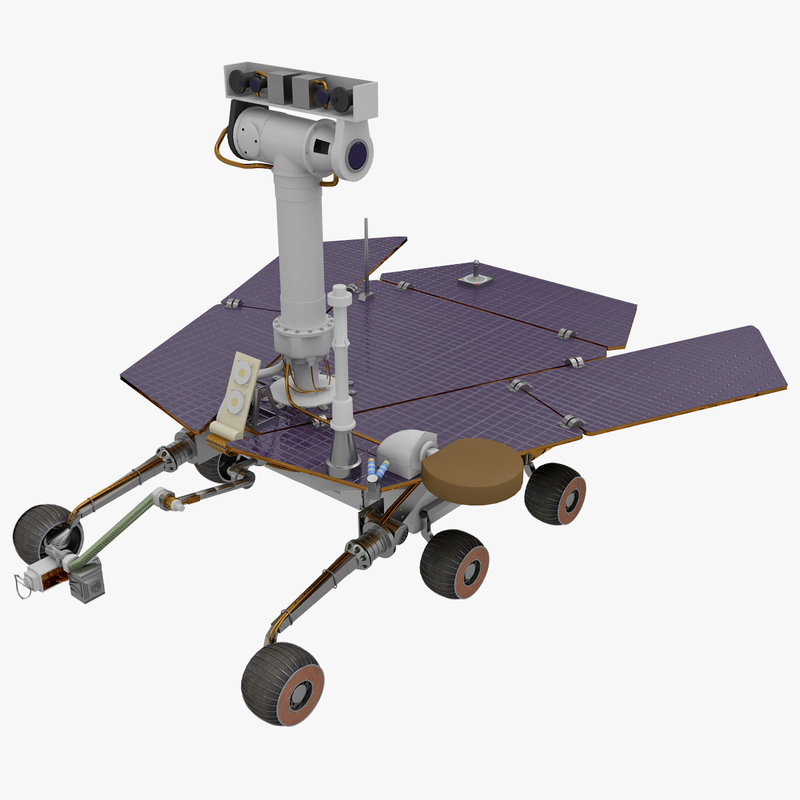 3d chinese lunar rover model