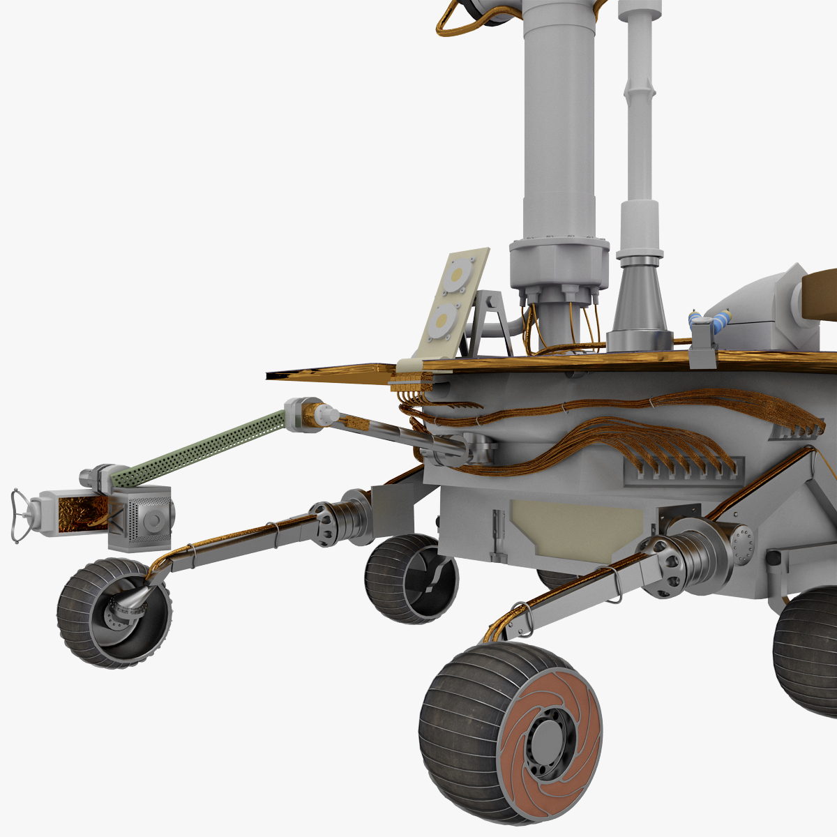 3d chinese lunar rover model