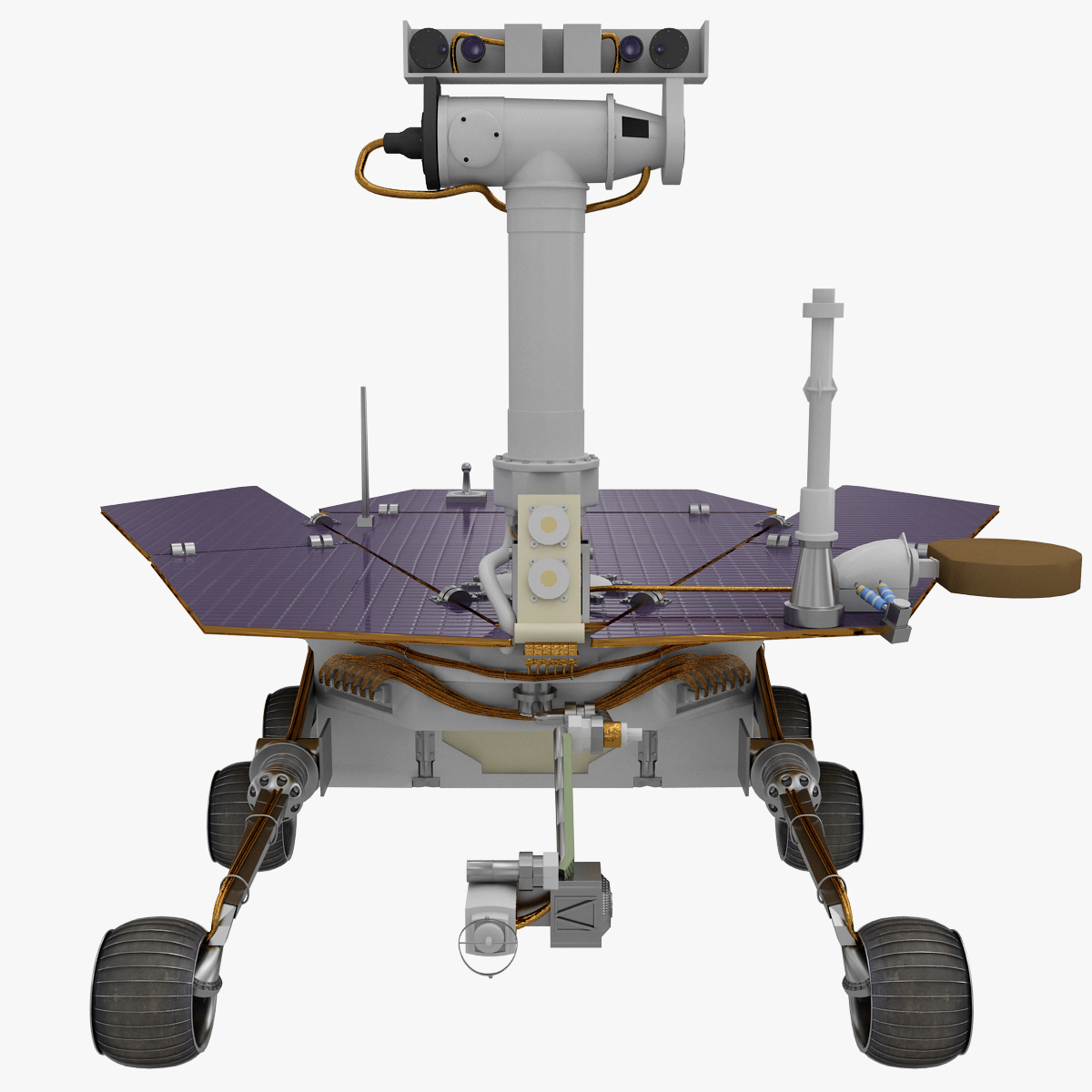 3d chinese lunar rover model