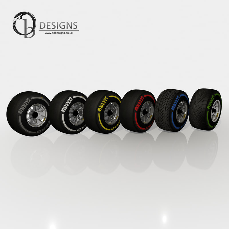 3d model pirelli tyres