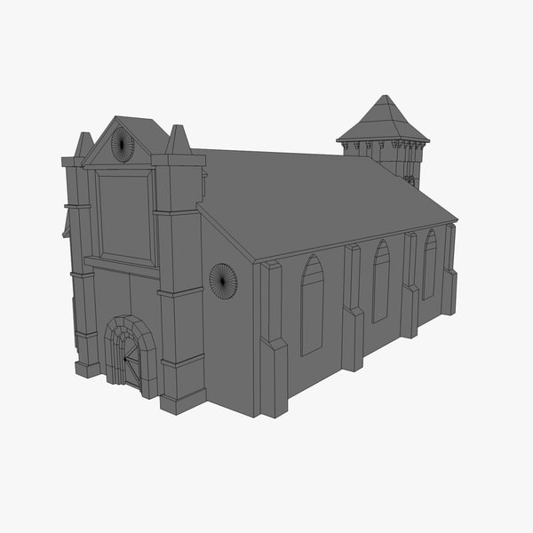 church s 3d model
