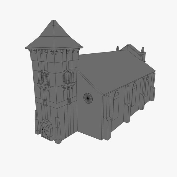 church s 3d model