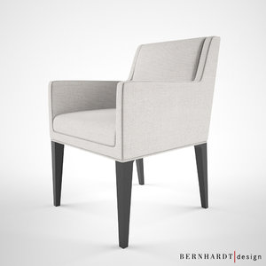 bernhardt design argon bench 3d model