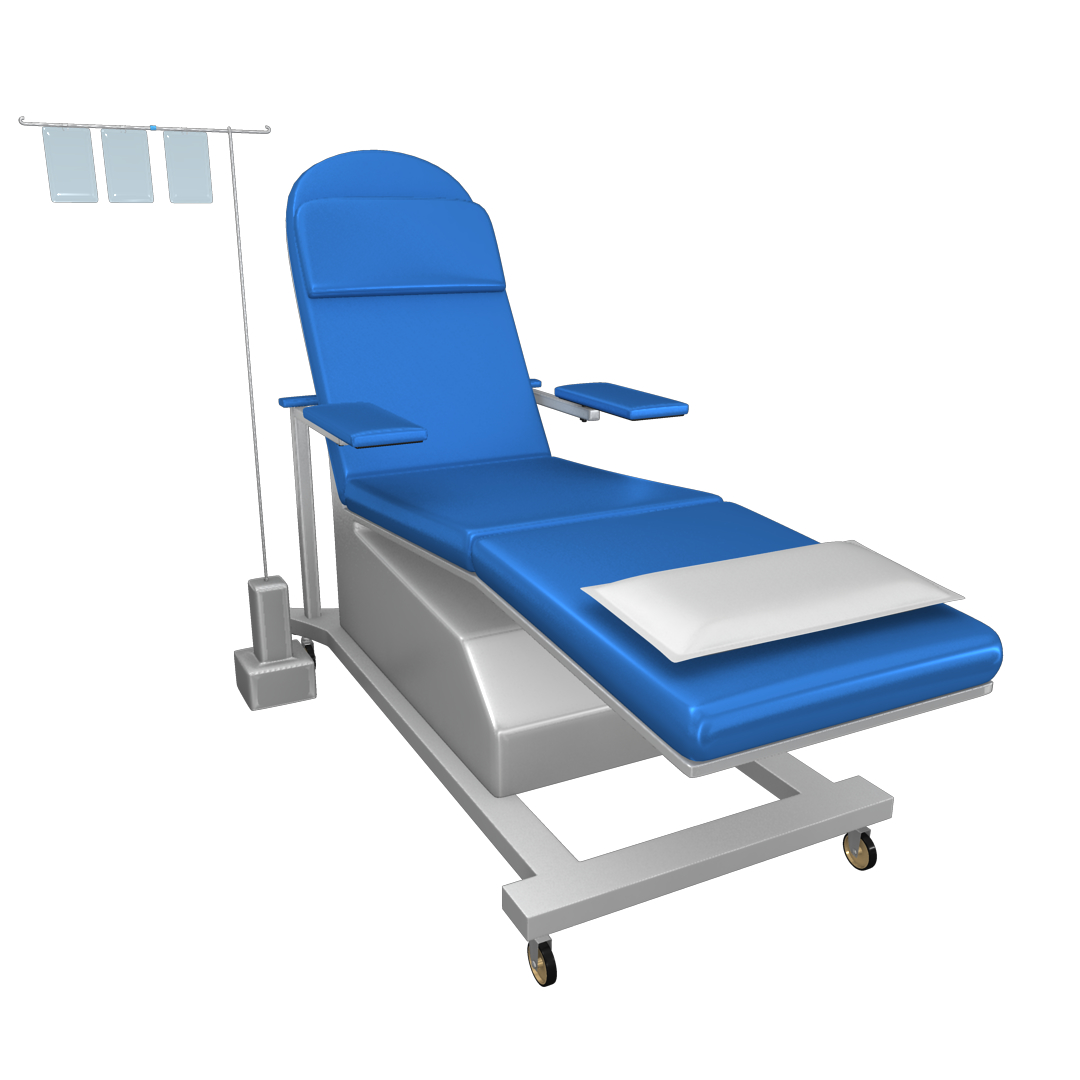 patient bed 3d max