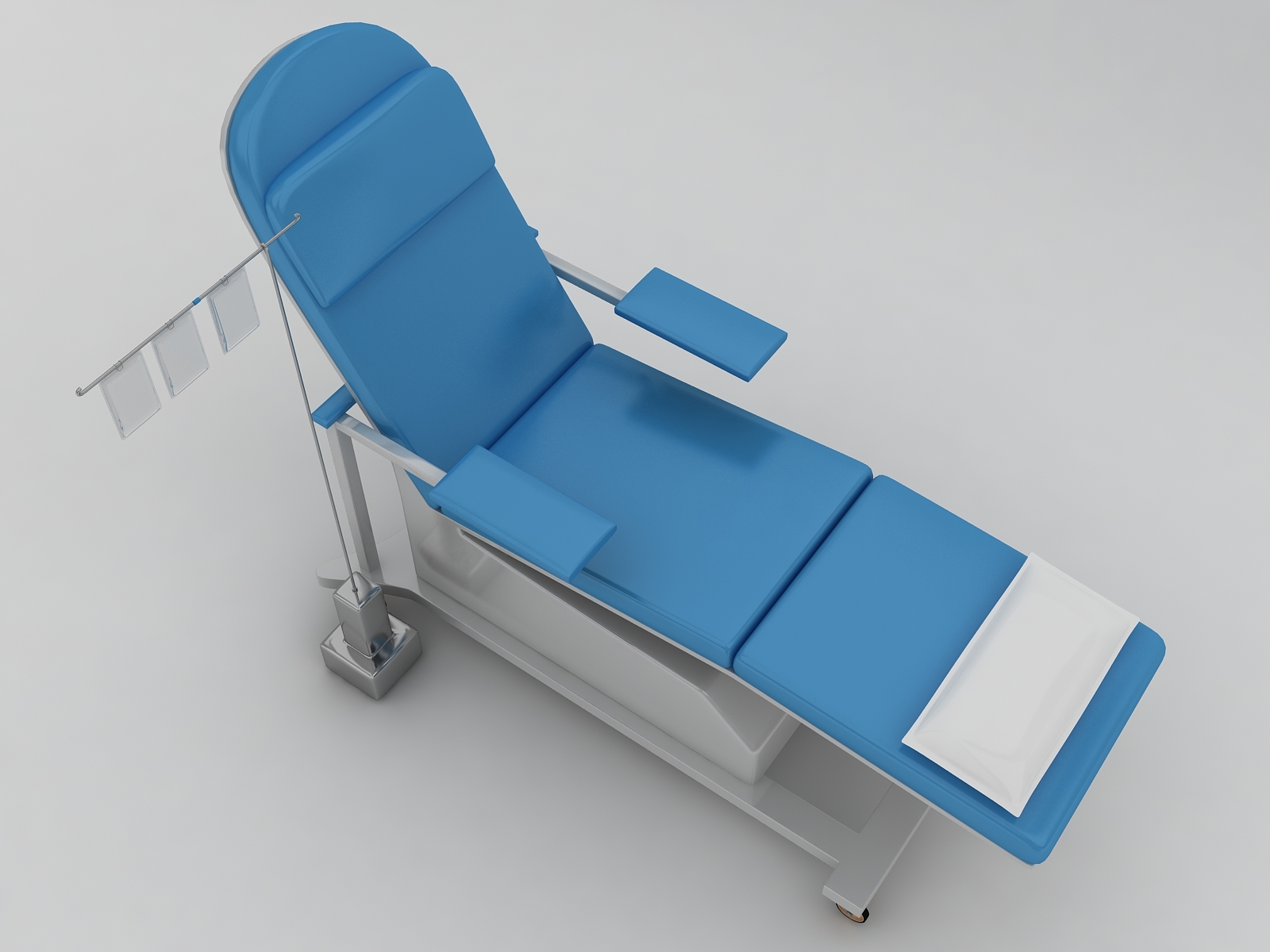 patient bed 3d max