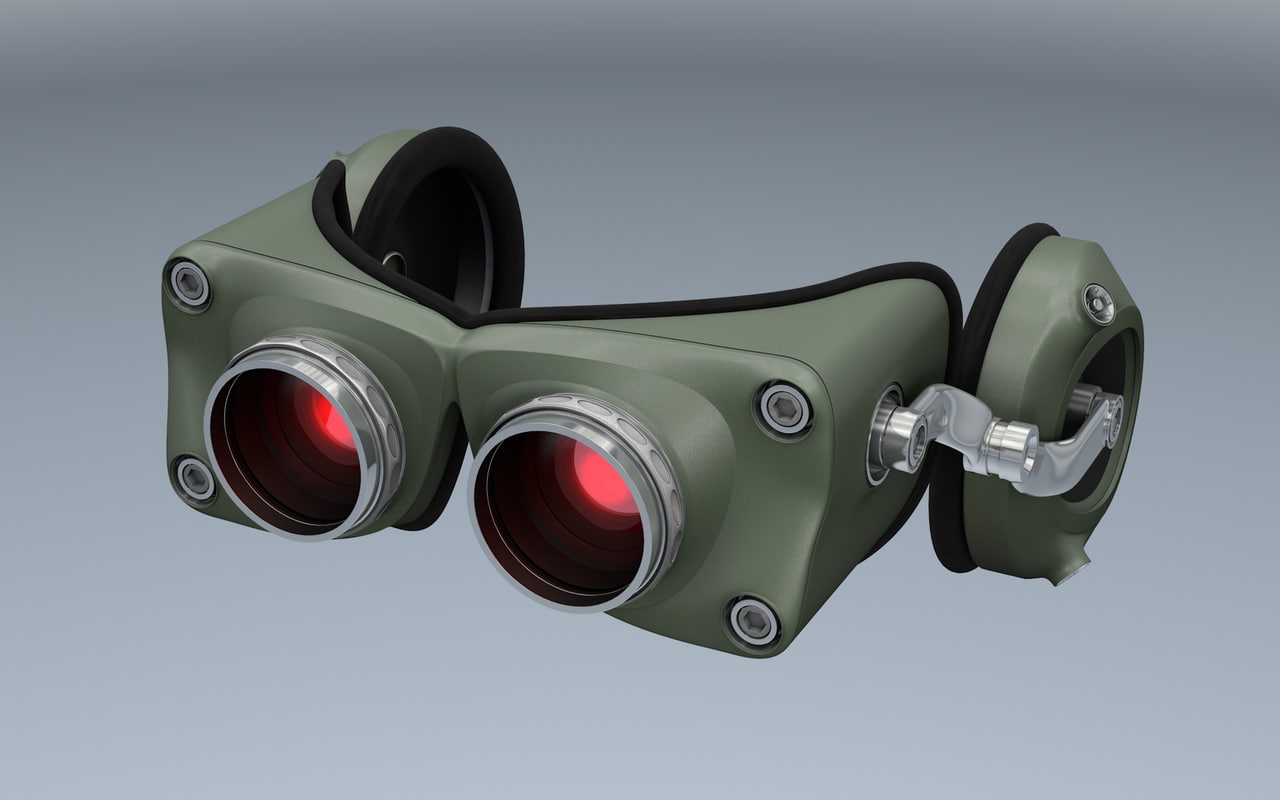 Night Vision Goggles 3d C4d