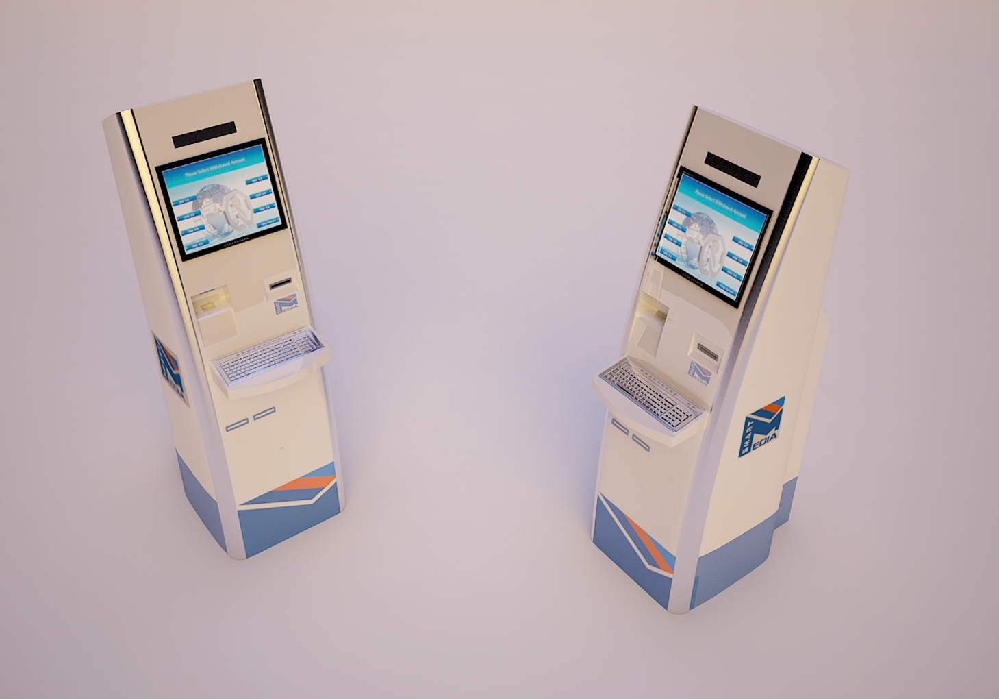 self service atm machine model