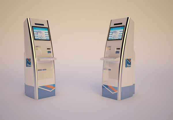 self service atm machine model
