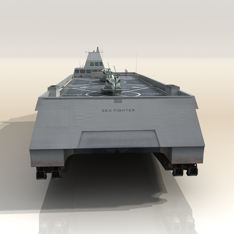 uss fsf 1 sea 3d max