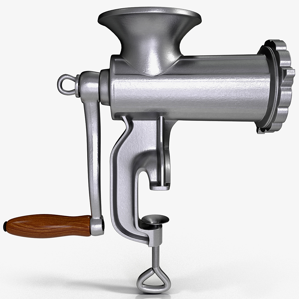 3d model manual meat grinder