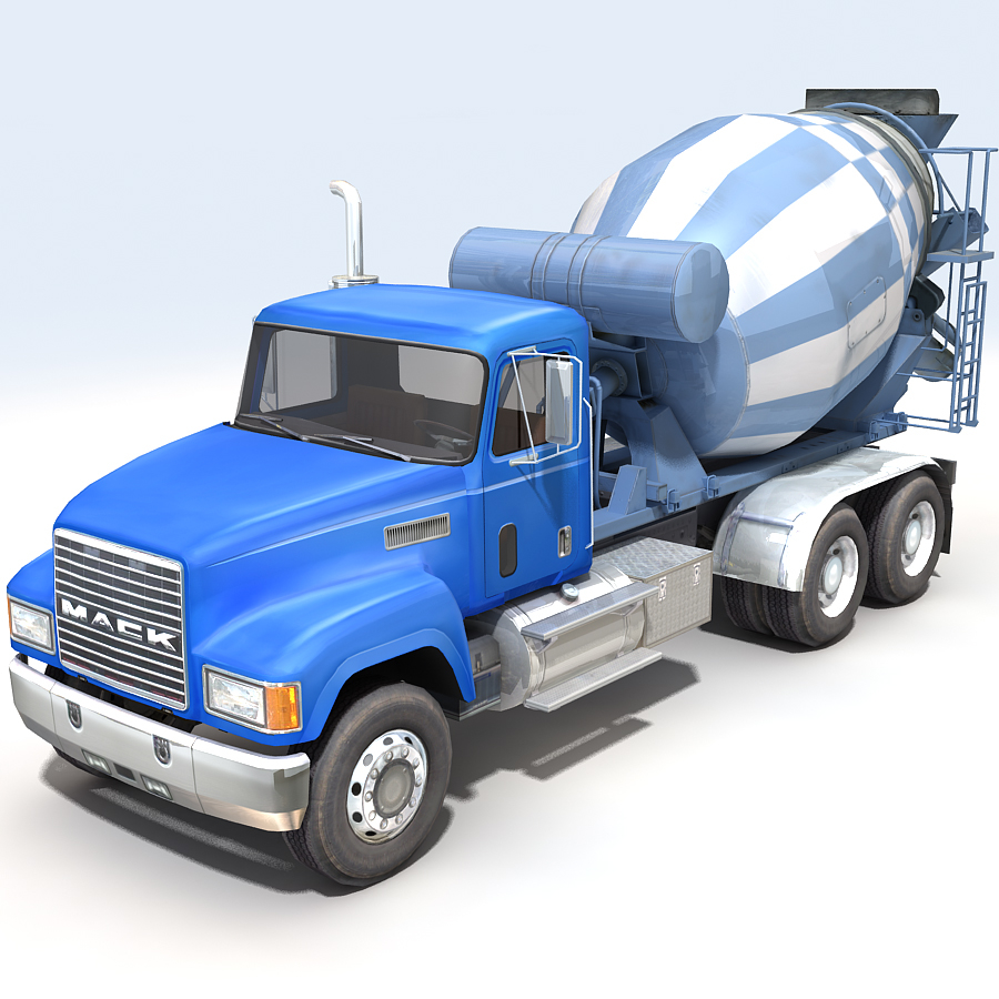 construction vehicle c4d