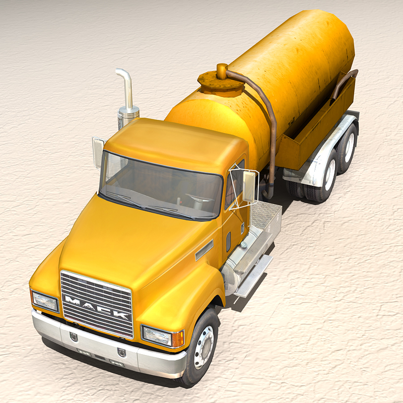 construction vehicle c4d