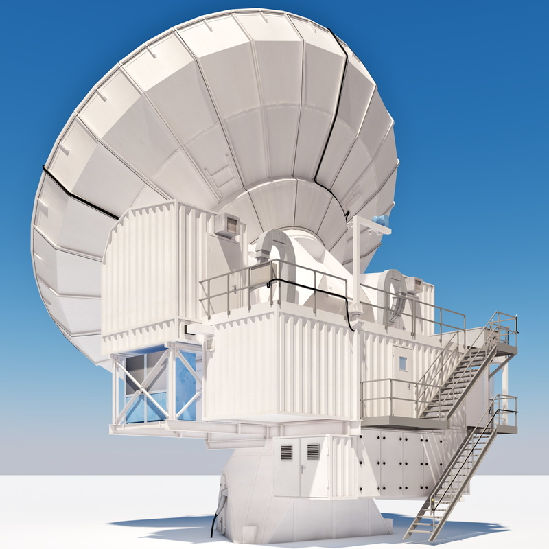 3d model of european southern observatory
