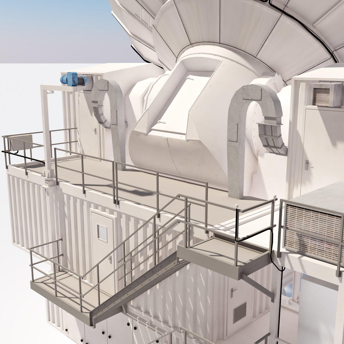 3d model of european southern observatory