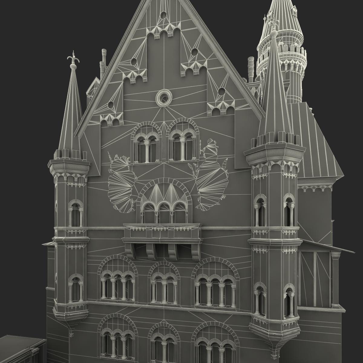 3dsmax neuschwanstein castle 2