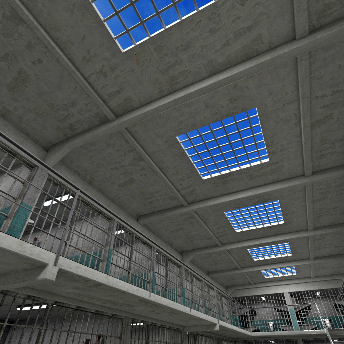 max prison interior scene