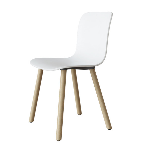 max vitra hal wood chair