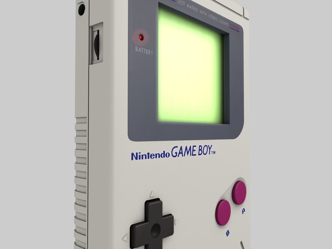 3d nintendo gameboy model