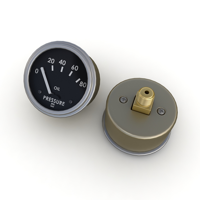 oil pressure gauge max