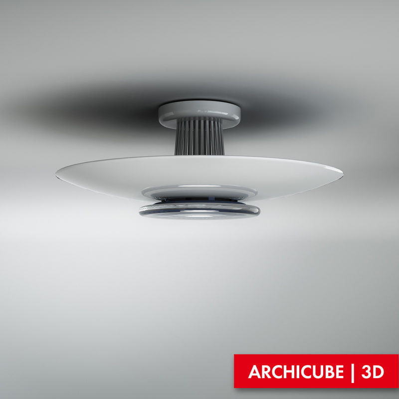 3d ceiling lamp model