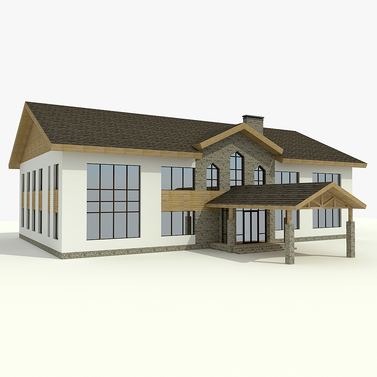 3dsmax 6 houses
