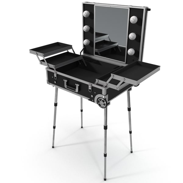 3d portable makeup stand model