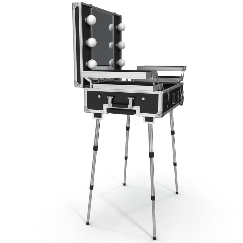 3d portable makeup stand model