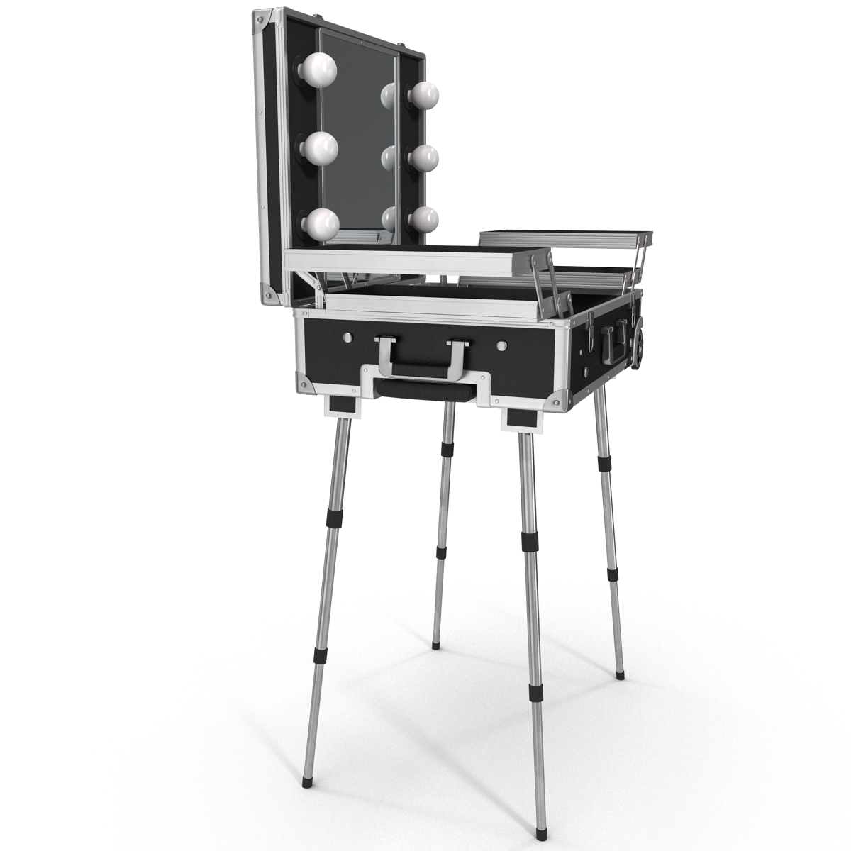 3d portable makeup stand model