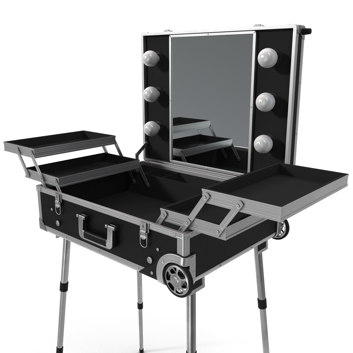 3d portable makeup stand model