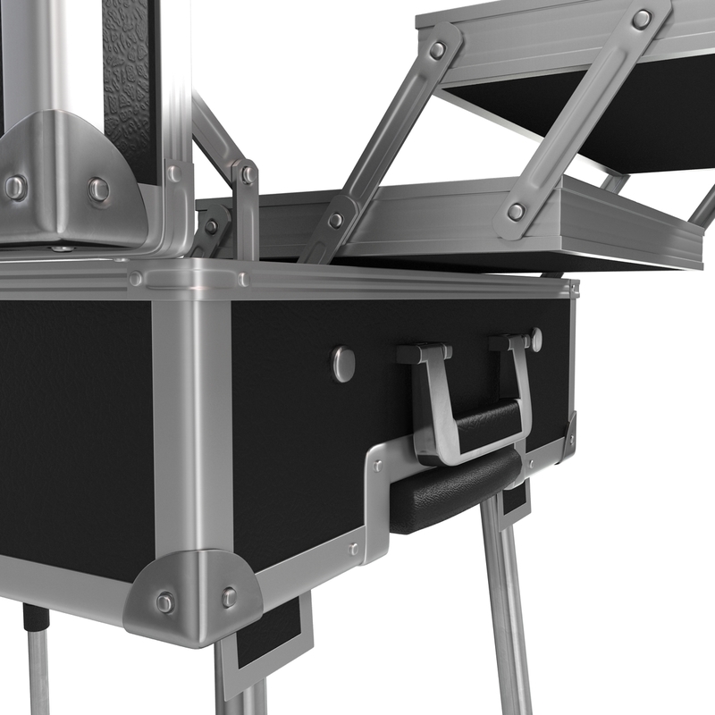 3d portable makeup stand model