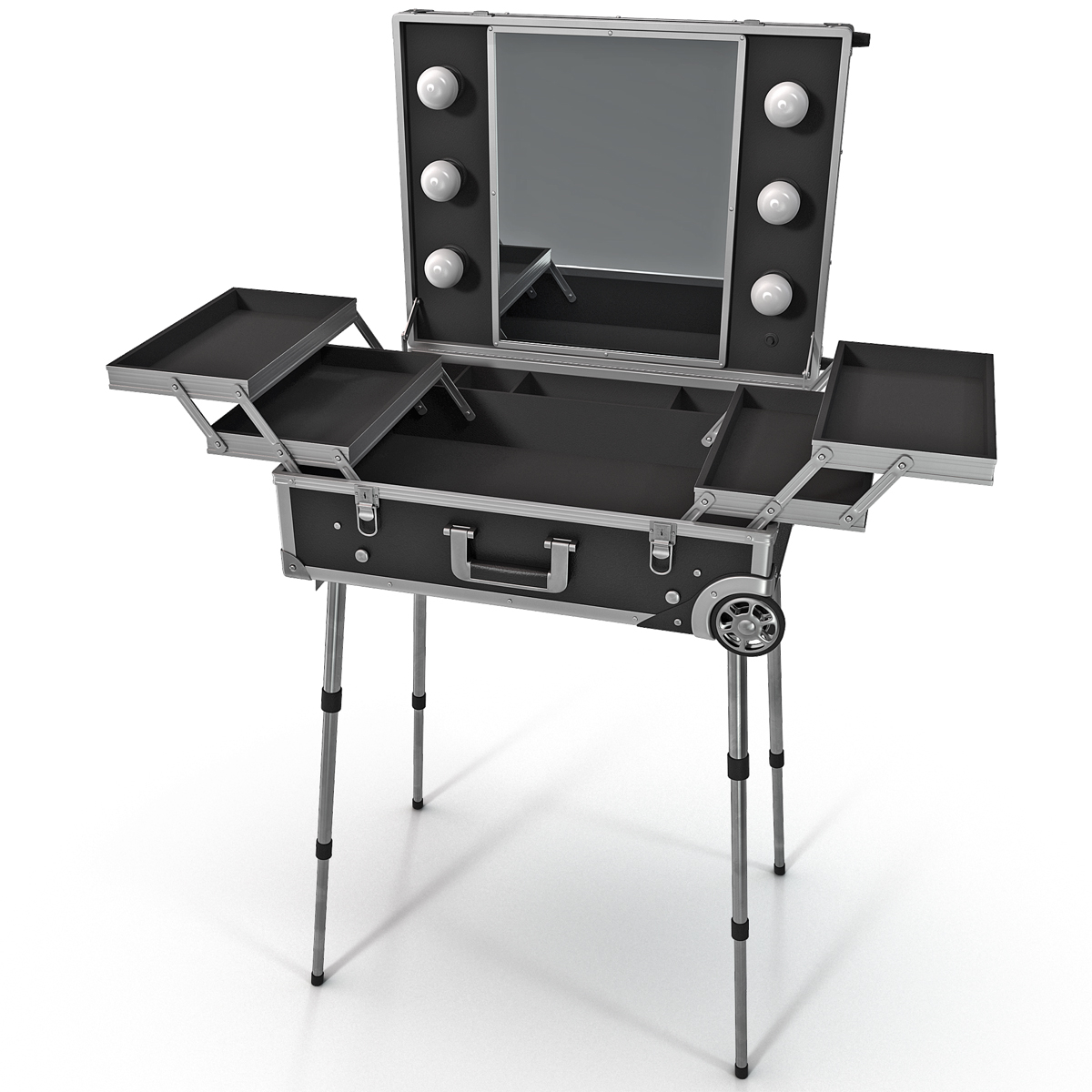 3d portable makeup stand model