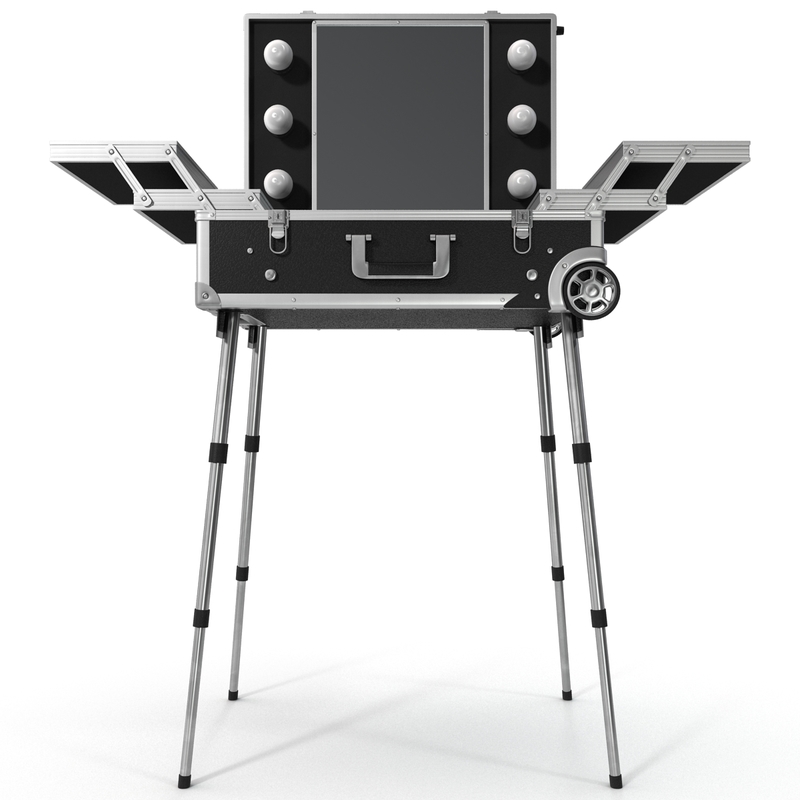 3d portable makeup stand model