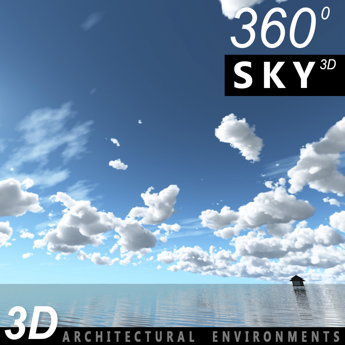 3d model sky clouds