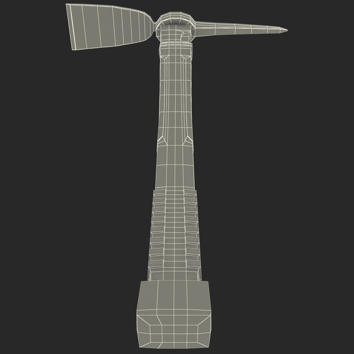 3d pick mattock
