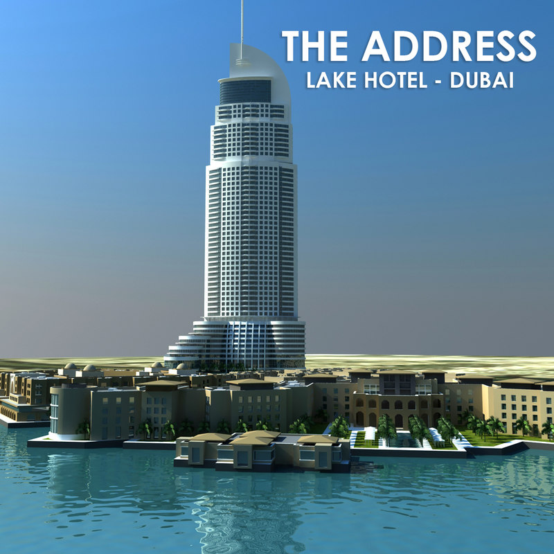 3d address dubai model