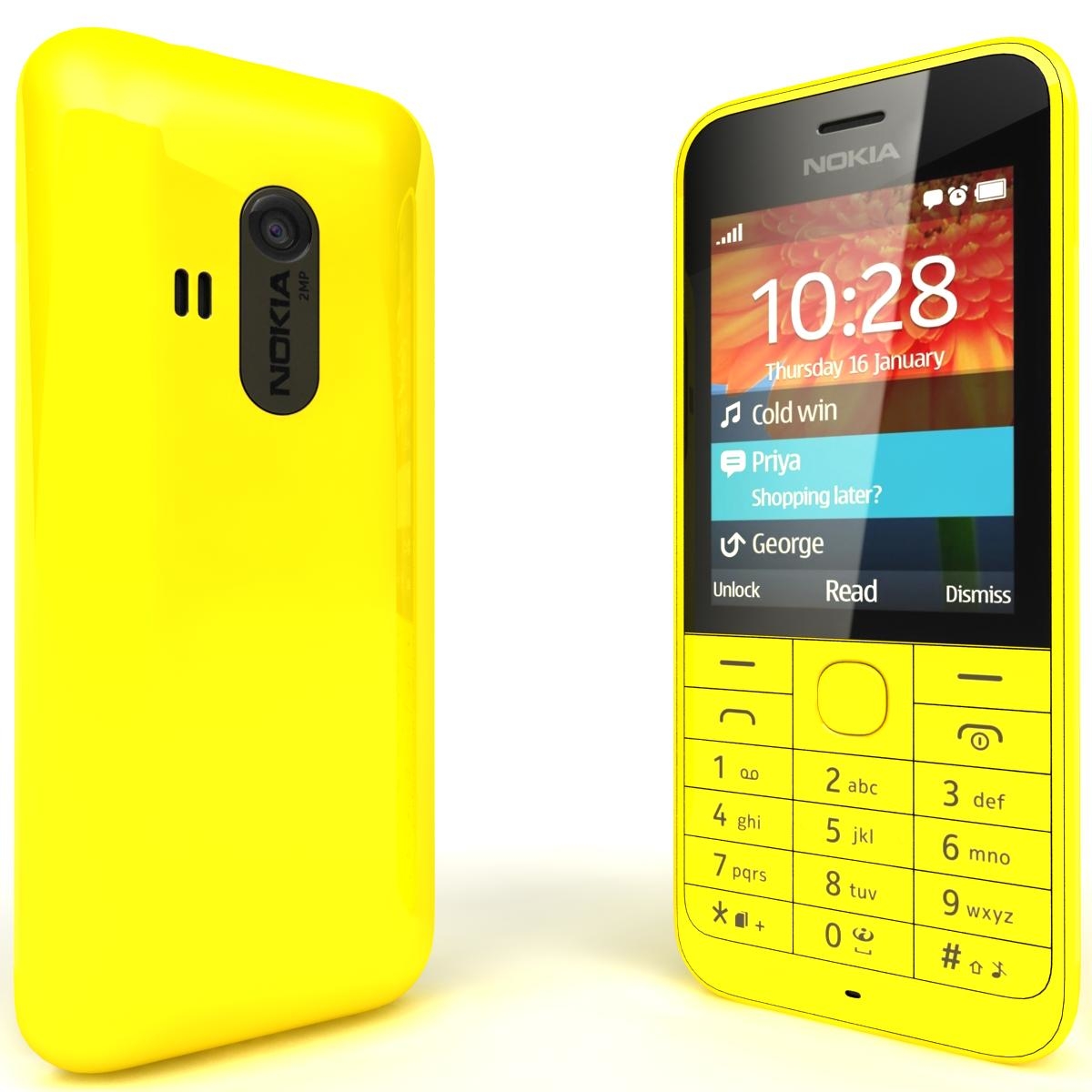 nokia 220 yellow max