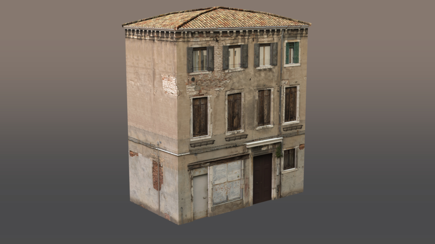 building exterior 3d model