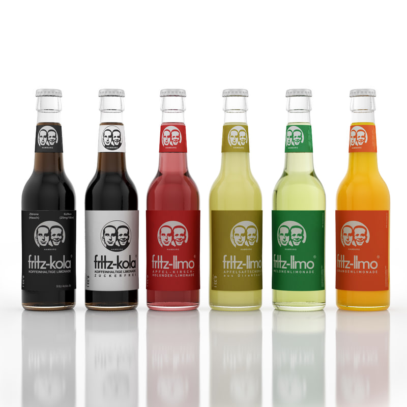 3d soft drinks model