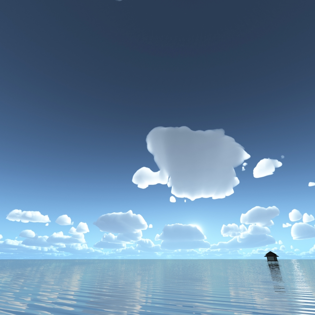 3ds max sky clouds
