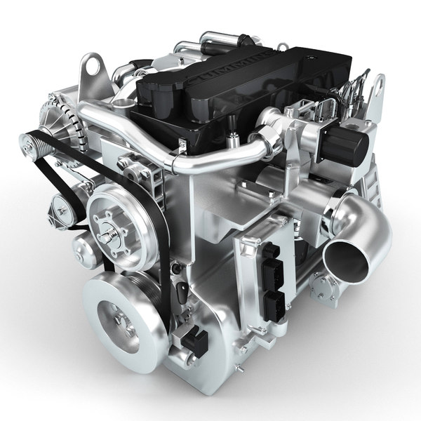 air cooled flat 4 3d model